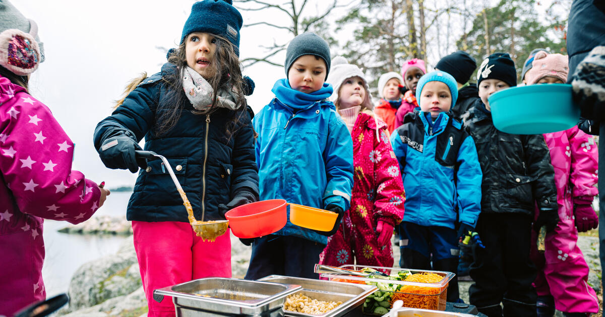 Daycare centre meals | City of Helsinki